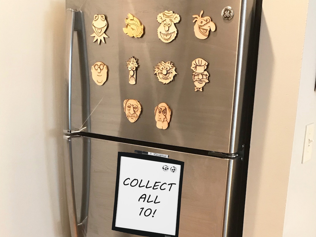 Muppet Magnets | Fridge Magnets | Kitchen Decor | Dorm Room | Gift Idea ...
