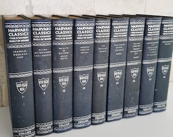 Harvard Classics Complete Set - Etsy