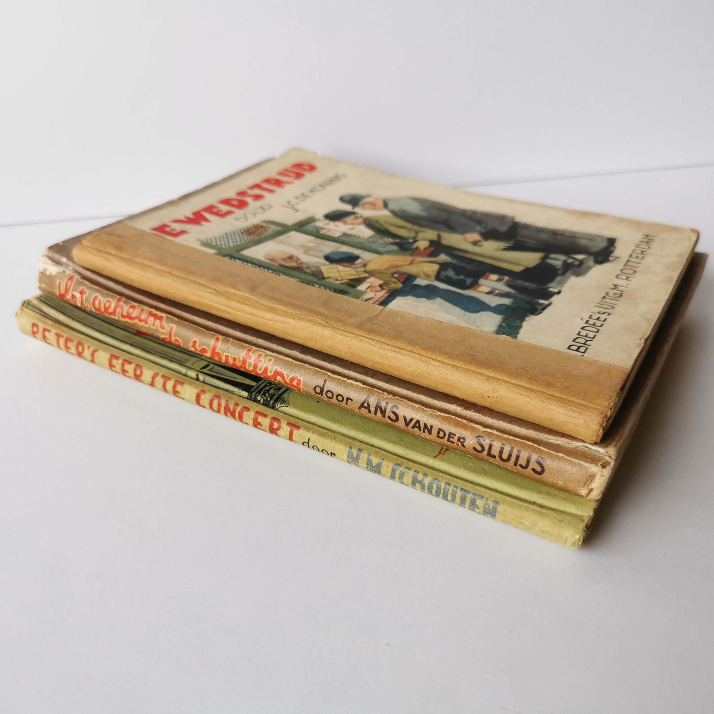 Set of 3 Dutch Children's Books From 1940s Netherlands | Etsy