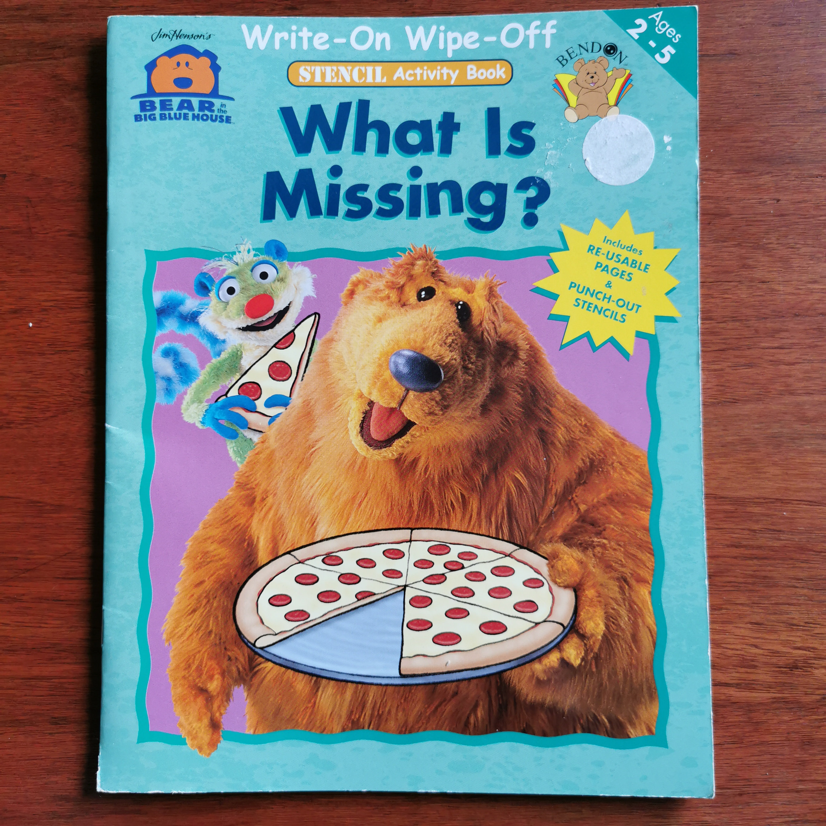 Bear In The Big Blue House Books