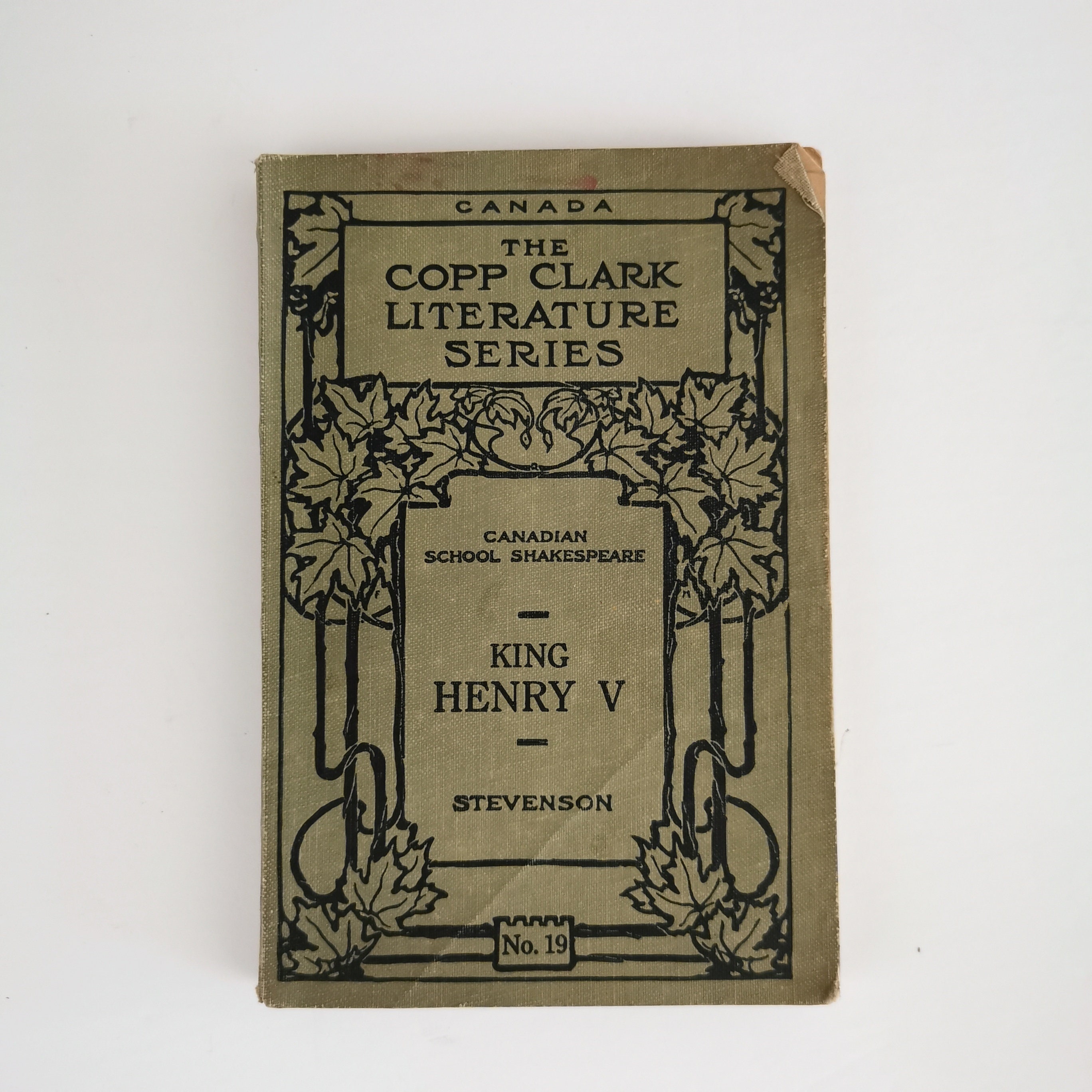 Antique 1923 King Henry V Copp Clark Literature Series | Etsy