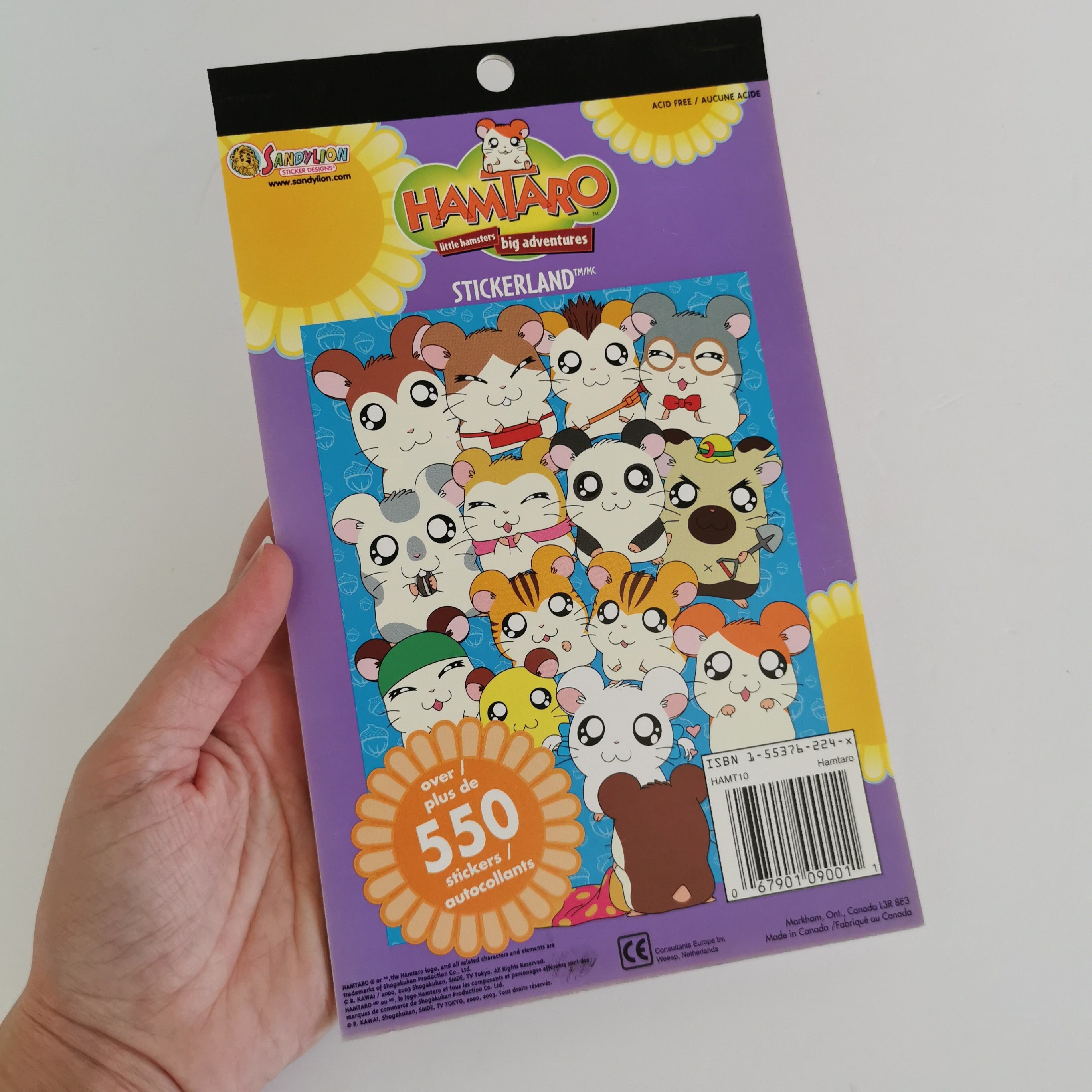 Hamtaro Sticker Collection by Sandylion Stickers Over 550 Stickers ...