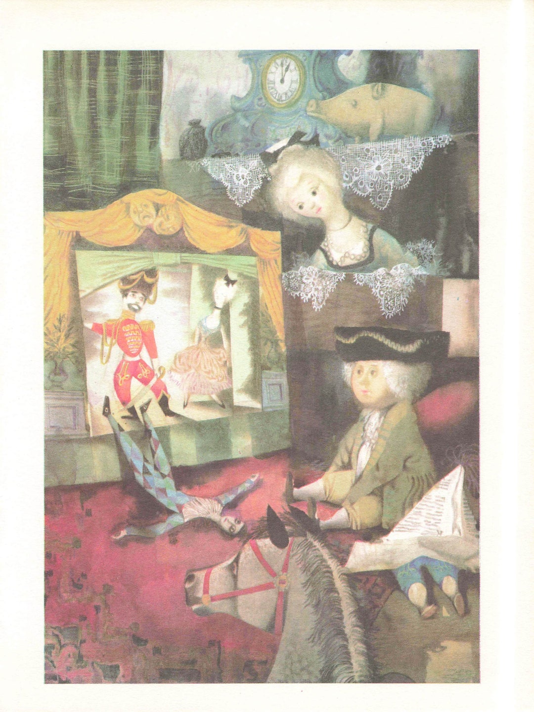 La tirelire Jiri Trnka 8,5 x 10 po. Illustration, Hans Christian ...