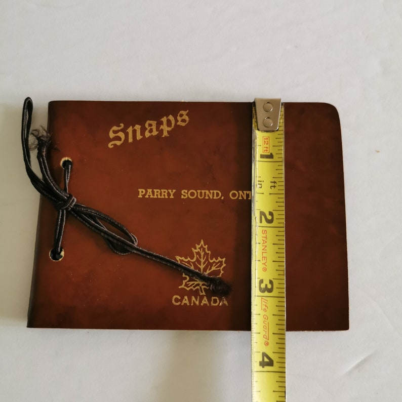 Vintage Snaps Souvenir Photo Book, BLANK Parry Sound Ontario Photo ...