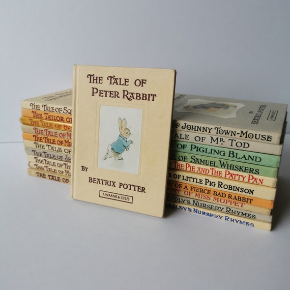 Vintage Beatrix Potter Book PICK TITLE Peter Rabbit | Etsy