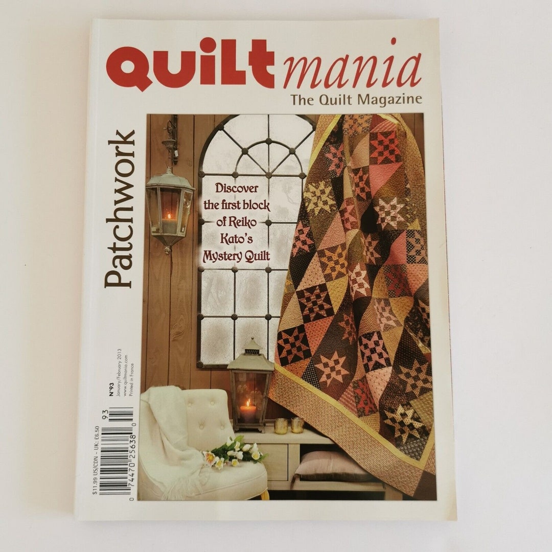 Quiltmania Magazine #93 Patchwork 2013 Issue Quilts Crafts Quilting ...