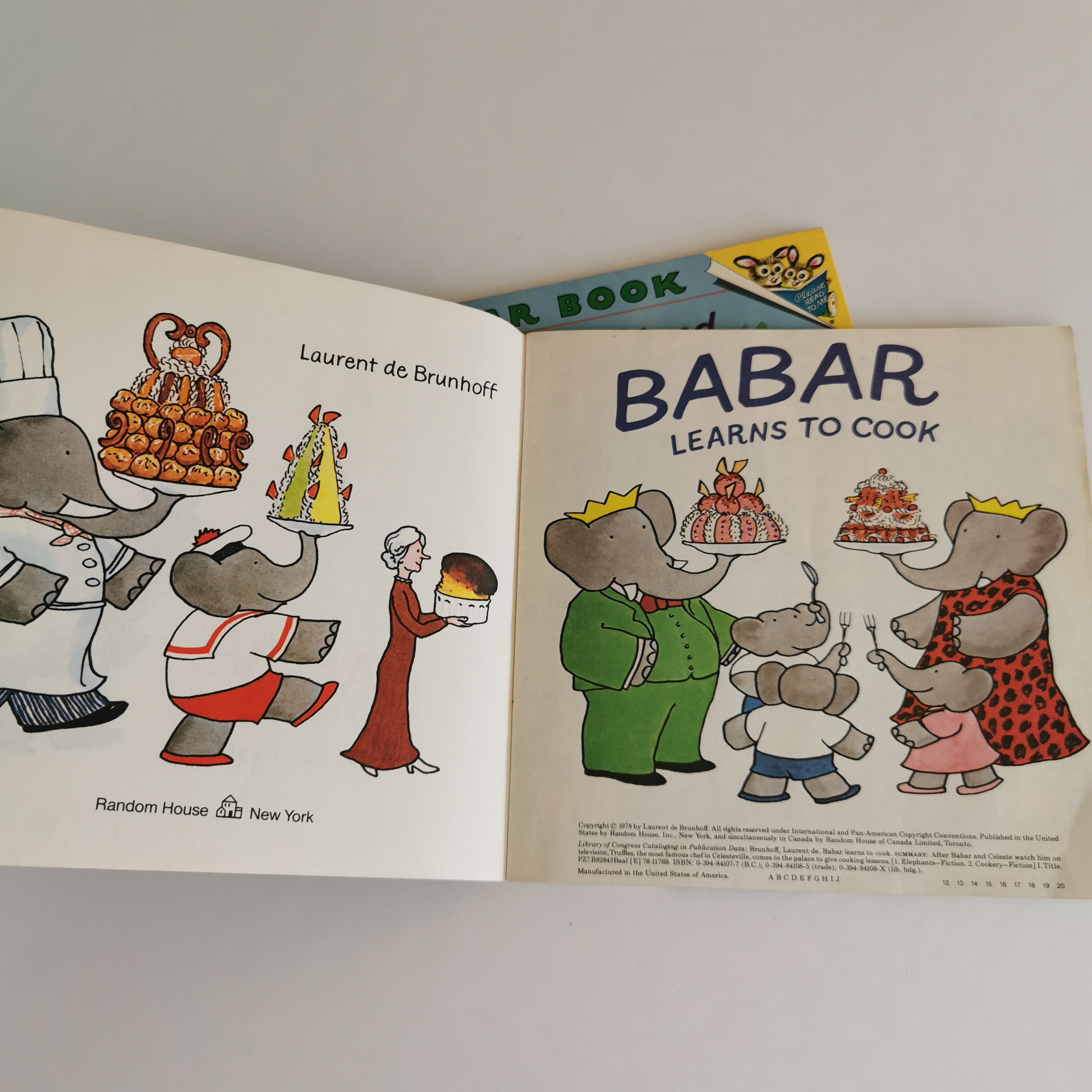 Pair of Babar the Elephant Books 90s Kids Stories Illustrated - Etsy
