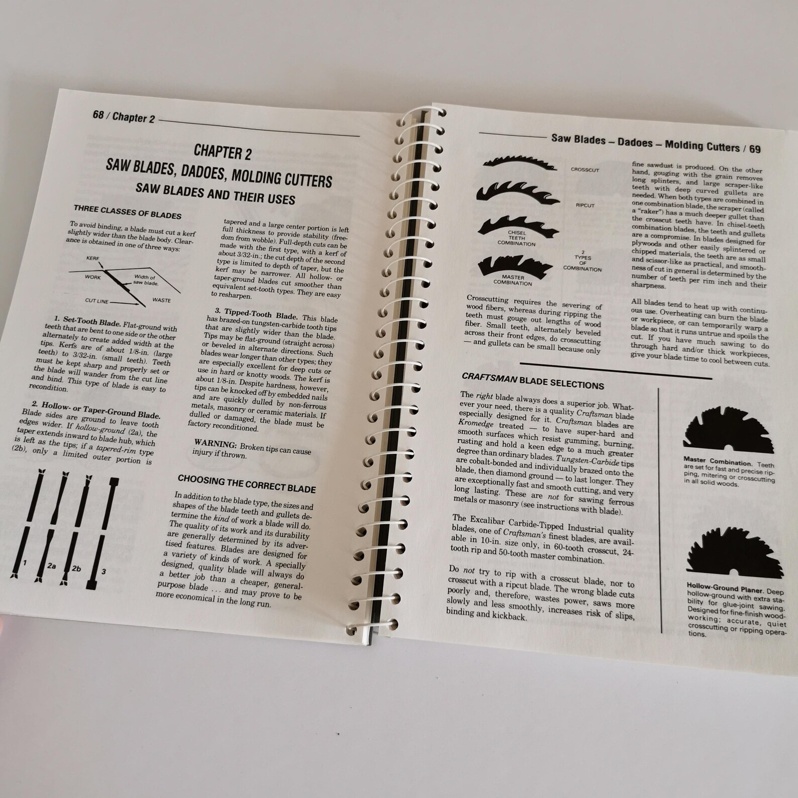 1989 Sears Craftsman Bench Power Tool Know-how Guide Vintage Reference ...