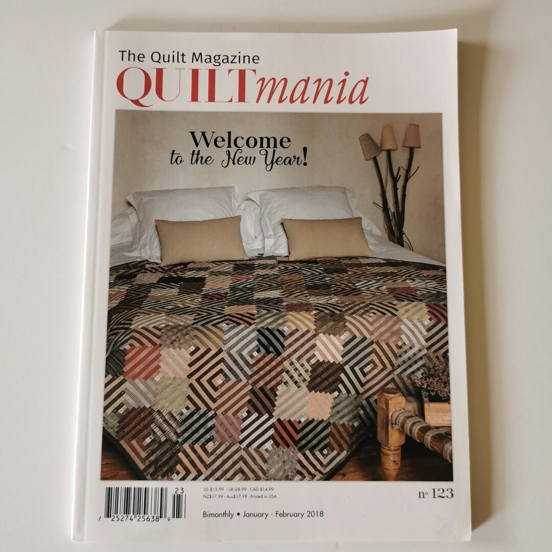 Quiltmania Magazine Quilt #123 Issue 2018 Crafts Quilting Patterns ...
