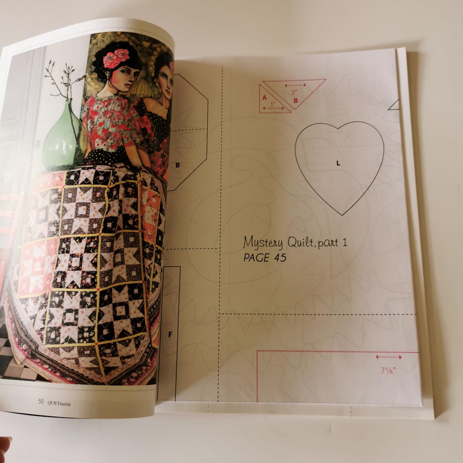 Quiltmania Magazine Quilt #123 Issue 2018 Crafts Quilting Patterns ...