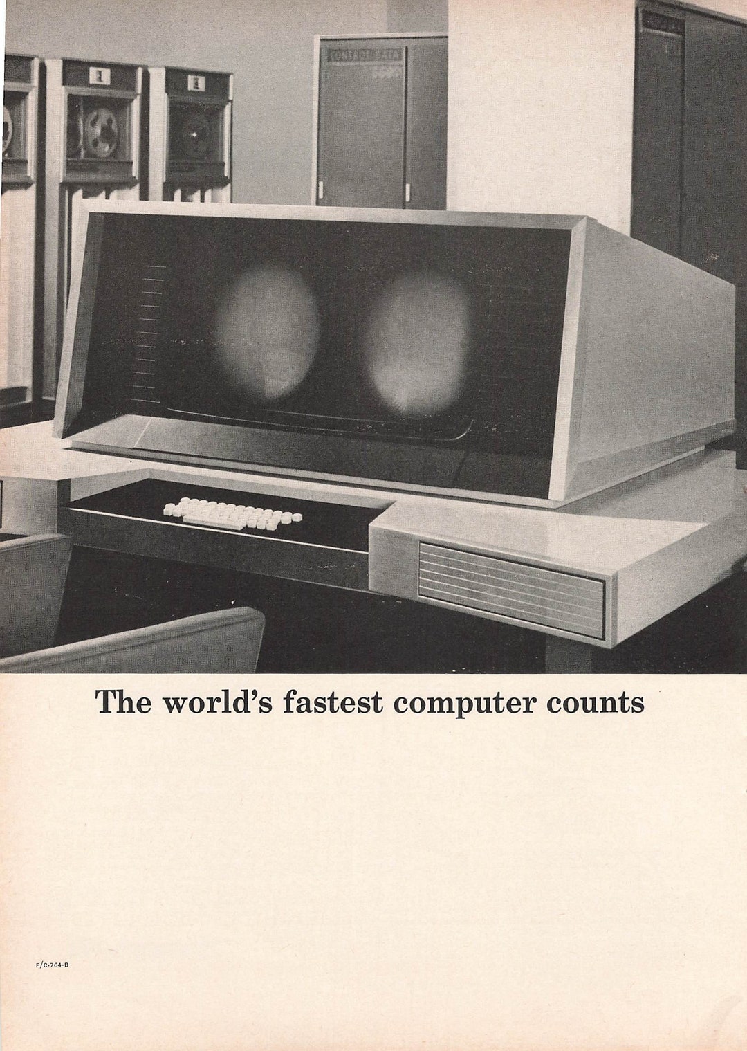 1964 Fairchild Semiconductor Vintage Print Ad 2 Pages World's Fastest ...