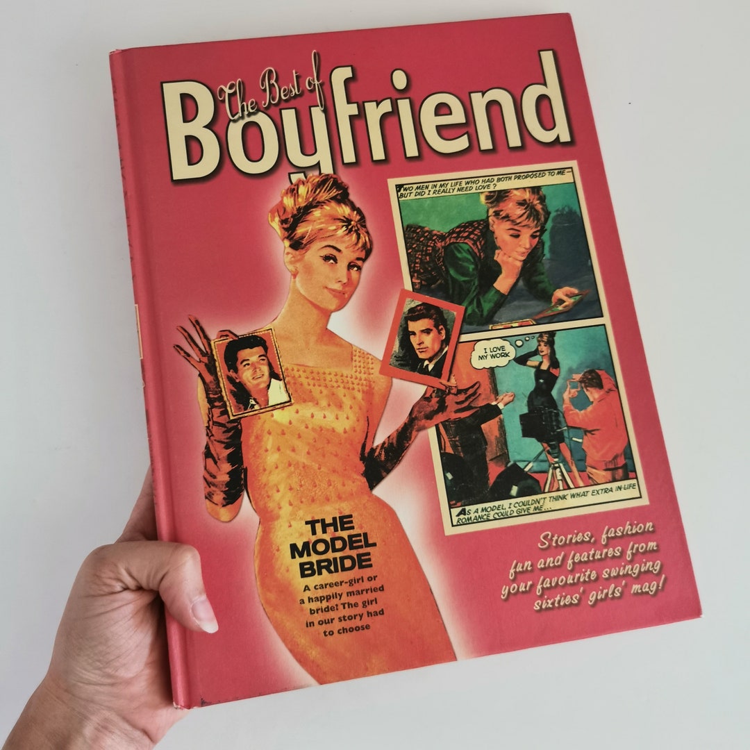 The Best of Boyfriend Vintage Girls Magazine Hardcover Book, Vintage ...