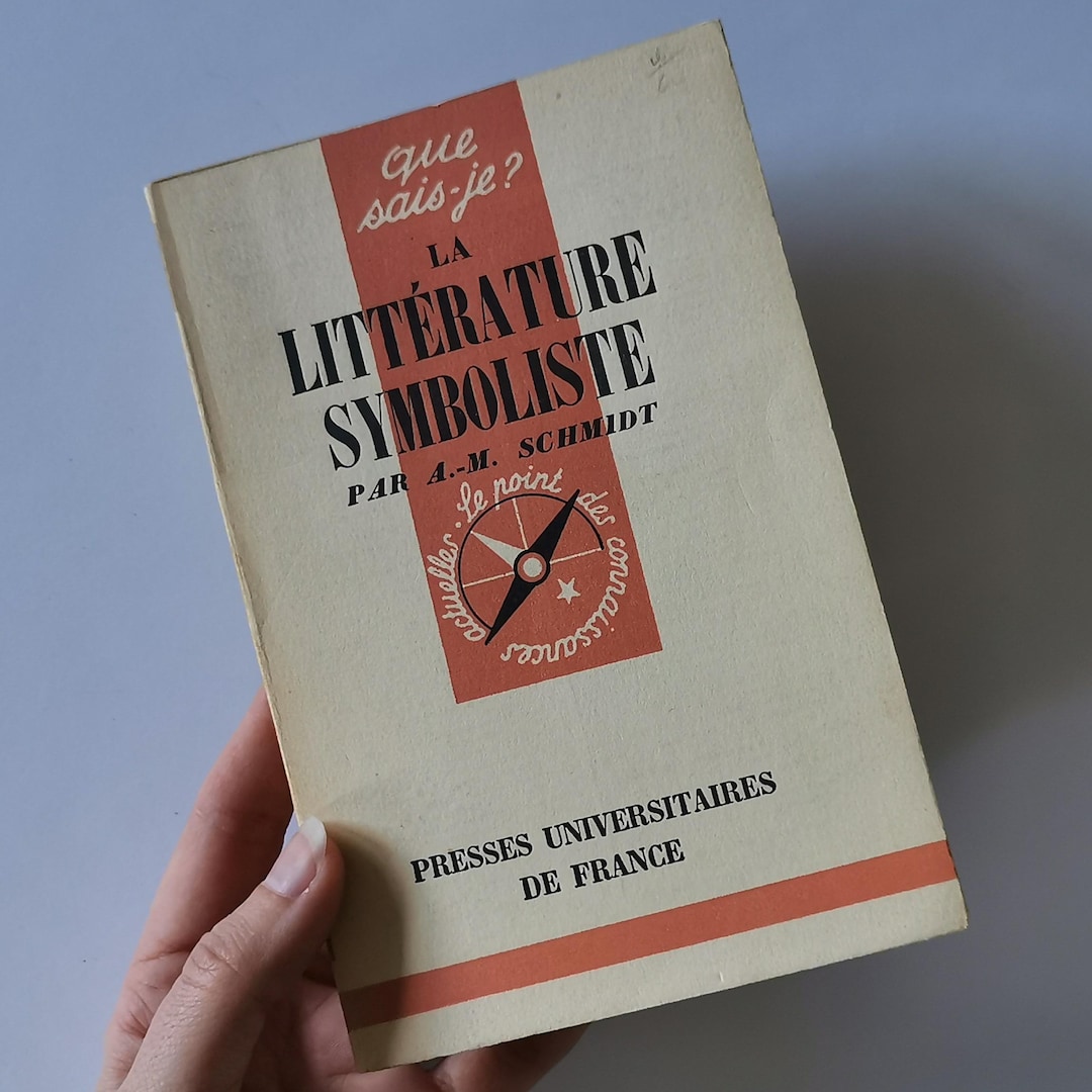1957 La Litterature Symboliste French Book, France Symbolism Movement ...