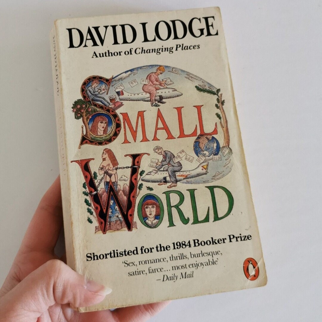 1985 Small World by David Lodge, Penguin Paperback Campus Trilogy ...