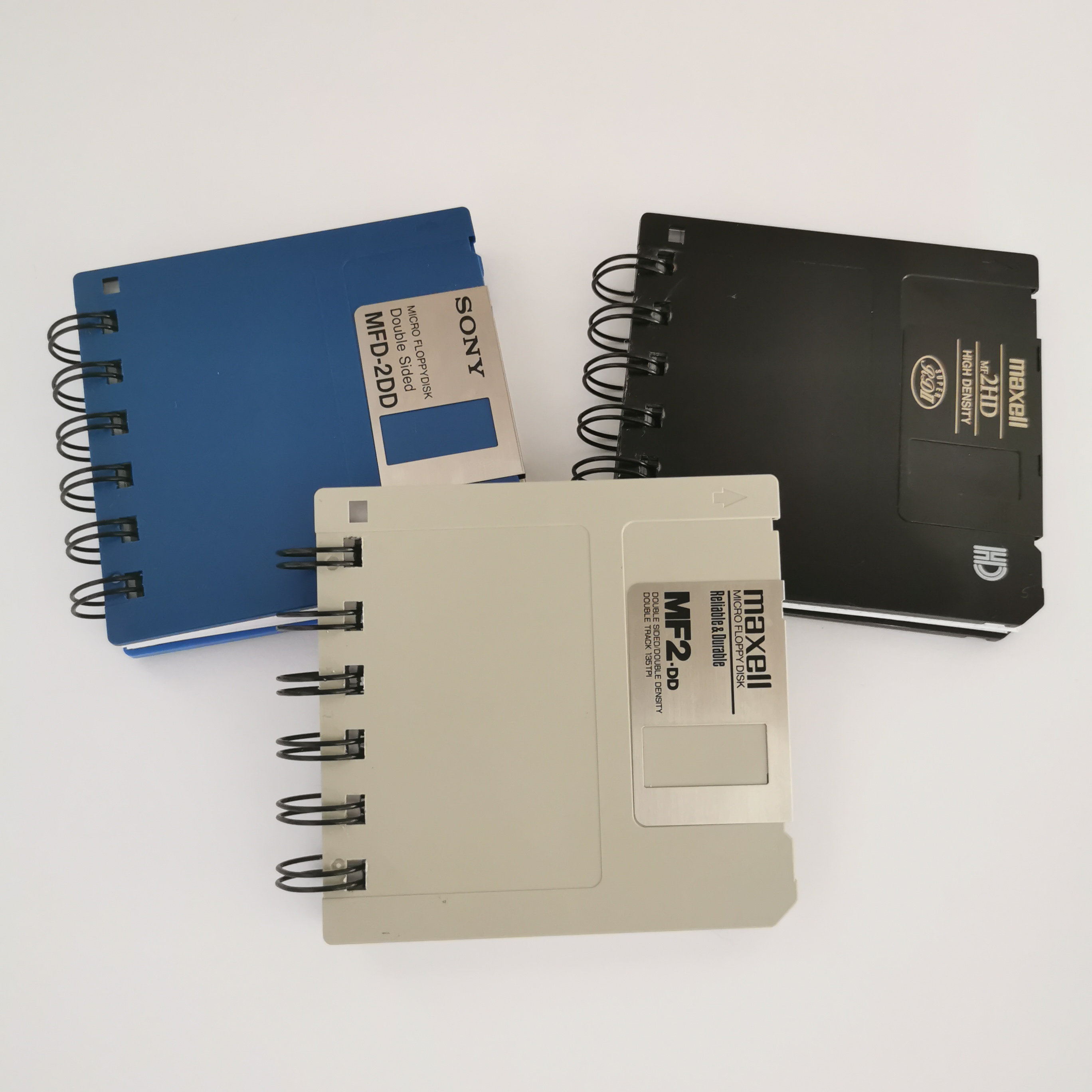 Upcycled Floppy Disk Journal CHOOSE PAPER, Recycled Notebook Diskette ...