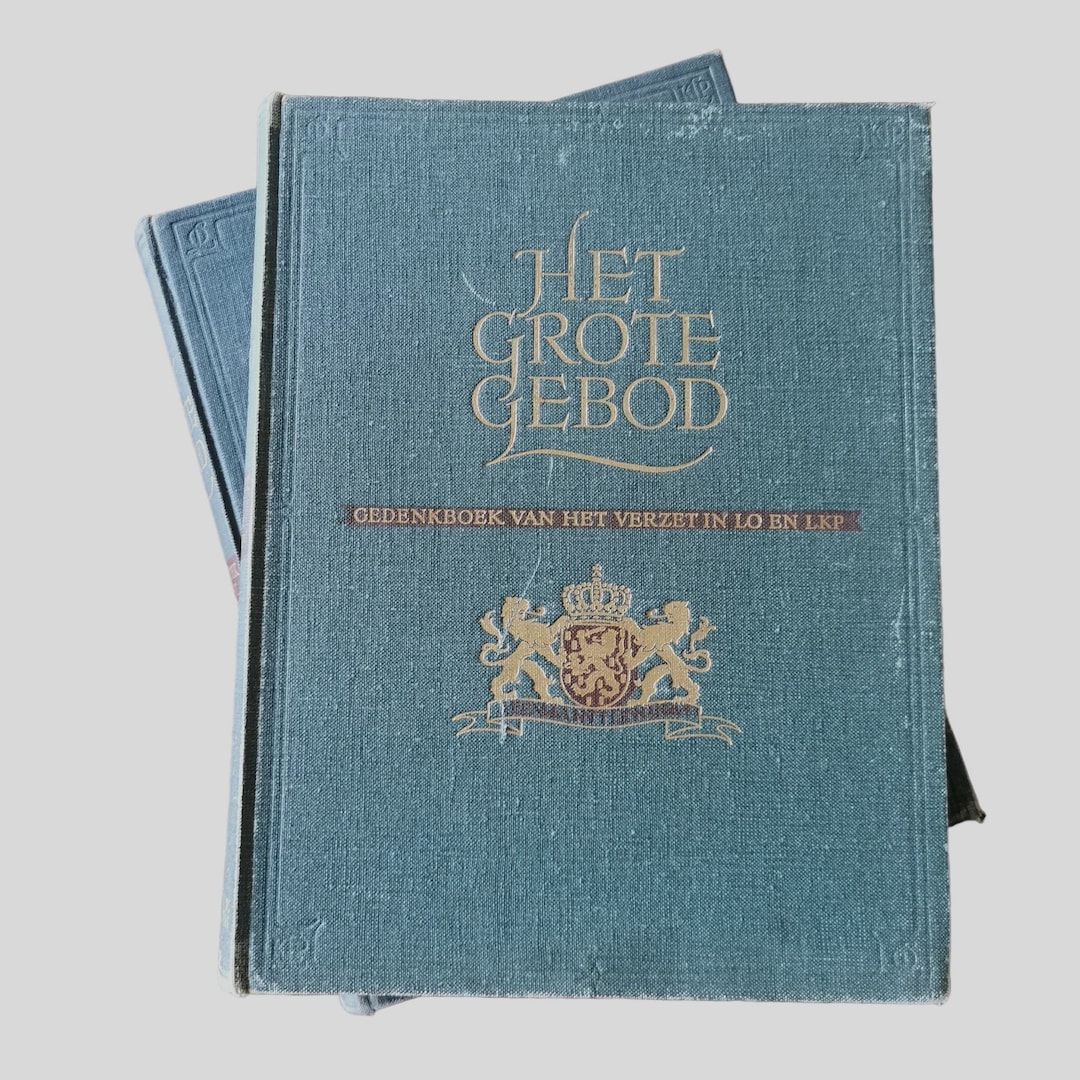 1951 Het Grote Gebod Dutch WW2 Book Set Christian Resistance ...