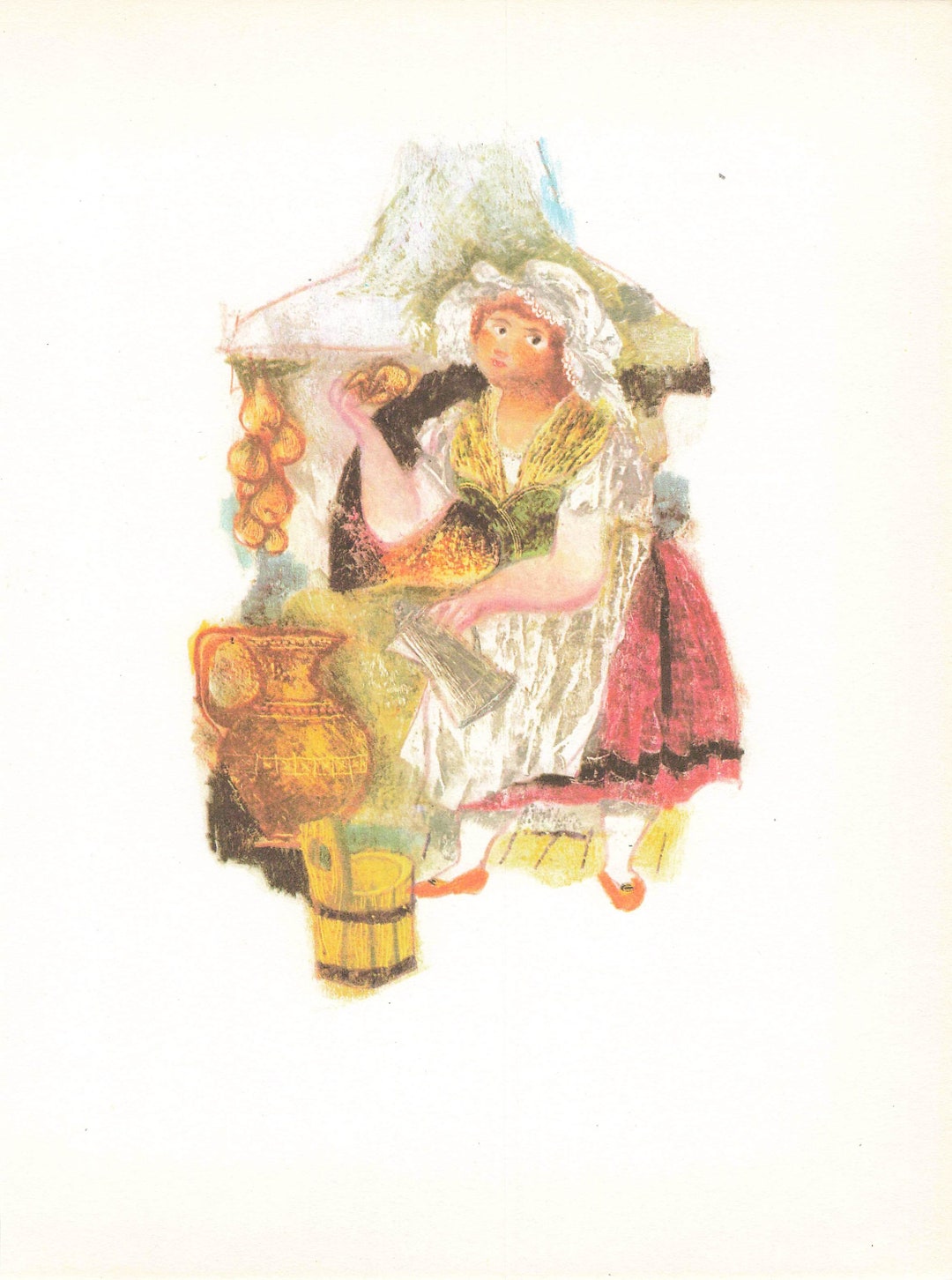 Clever Gretel Jiri Trnka 8,5 x 10 po. Illustrations des frères Grimm ...