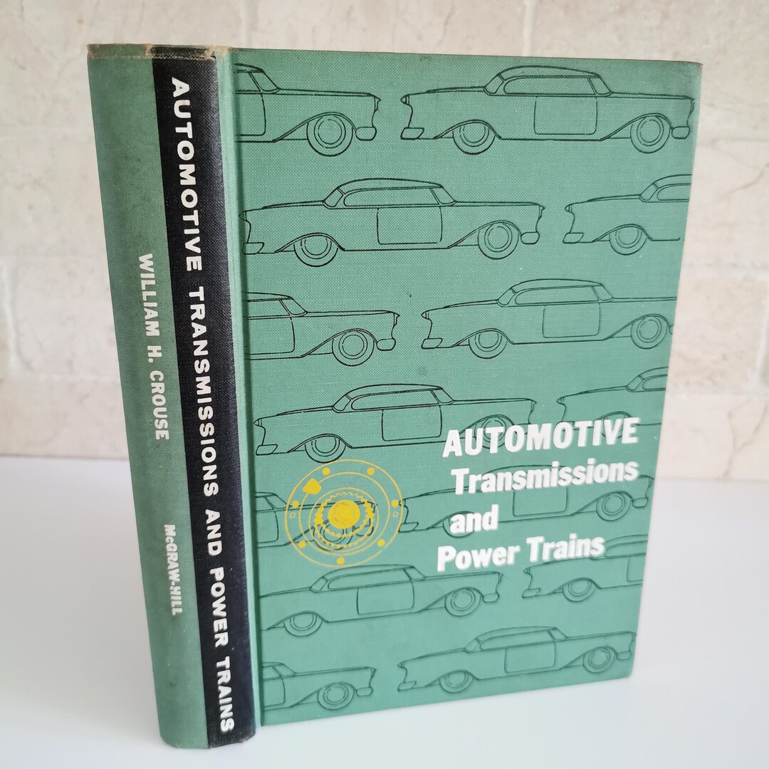 1950s Automotive Transmissions & Power Engines Book Vintage William H ...