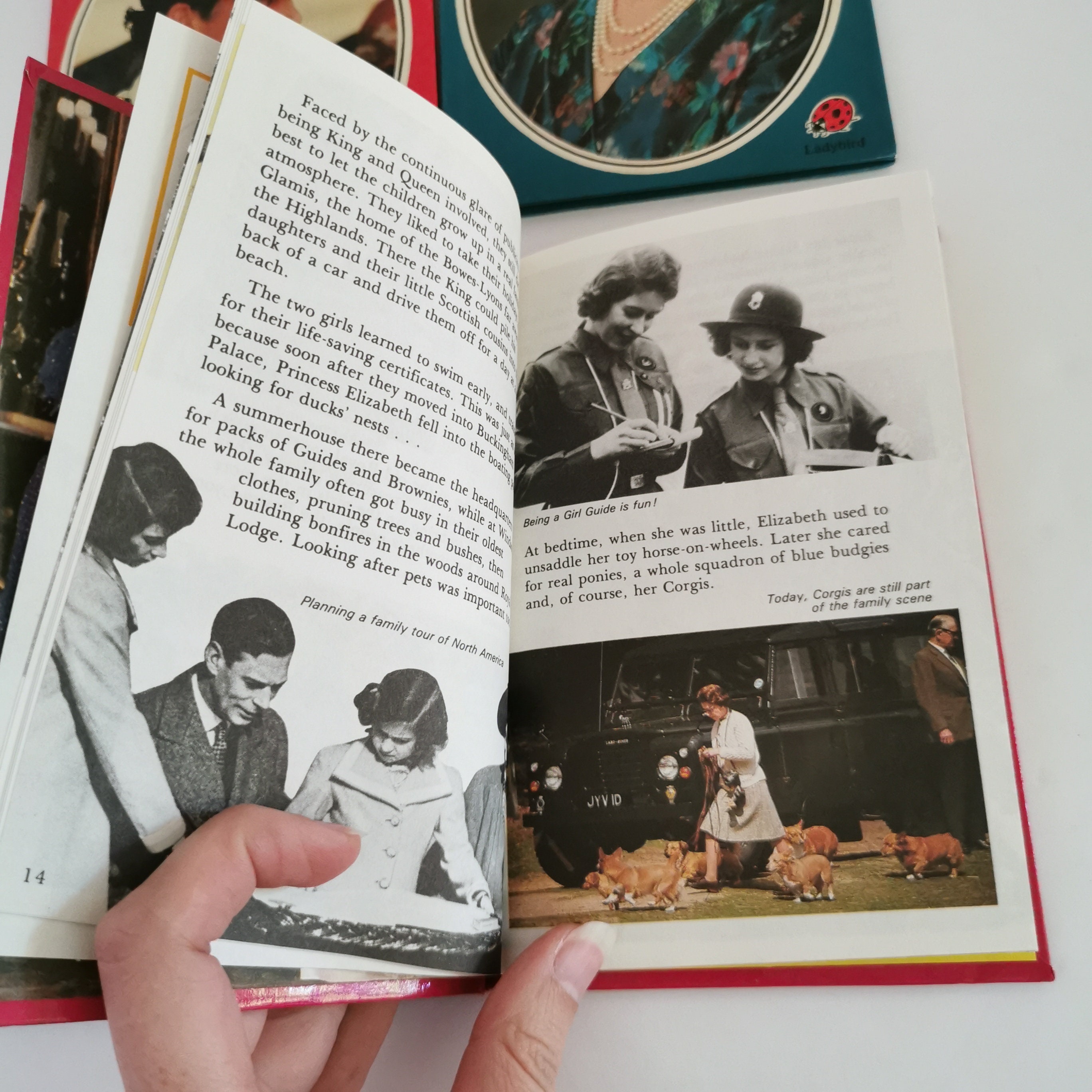 1980s Set of 4 Ladybird Books British Royal Family Queen Princess Diana ...