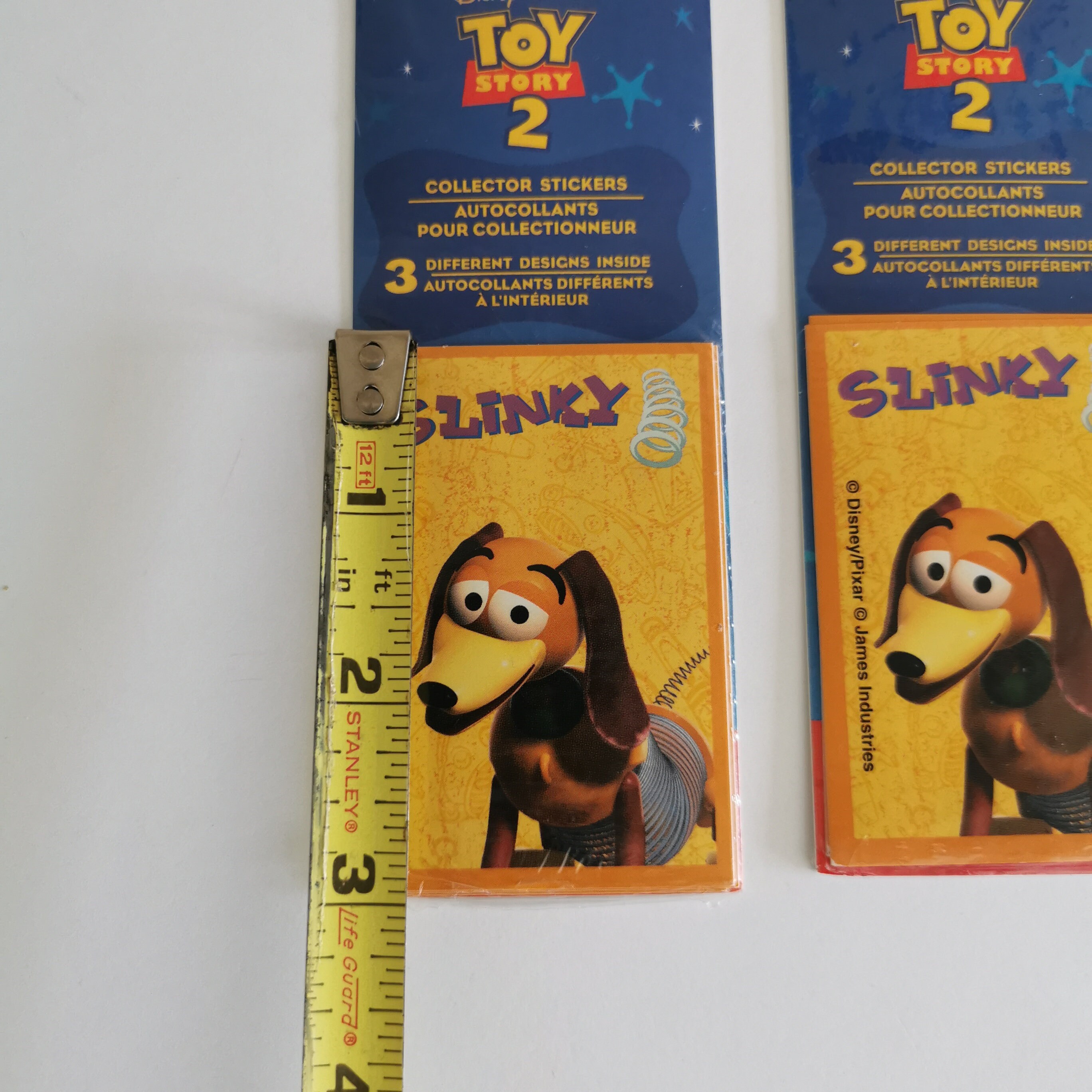 Set of 2 Packs Toy Story 2 Sandylion Stickers SEALED Movie - Etsy