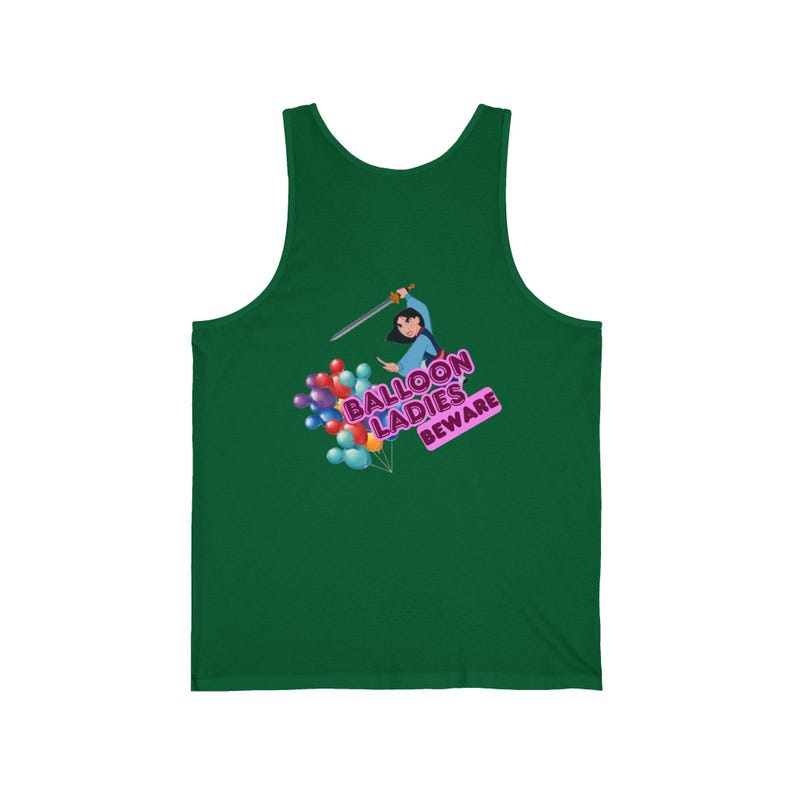 Rundisney Mulan With Balloon Lady Back , Perfect for Rundisney, Wine ...