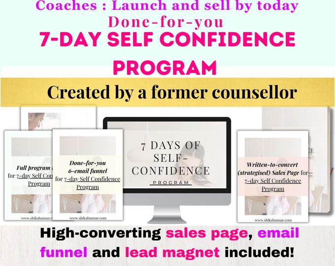 Reframe Mindset Empower Confidence Done for You Ebook PLR Guide for Confidence Coach Self Love ...