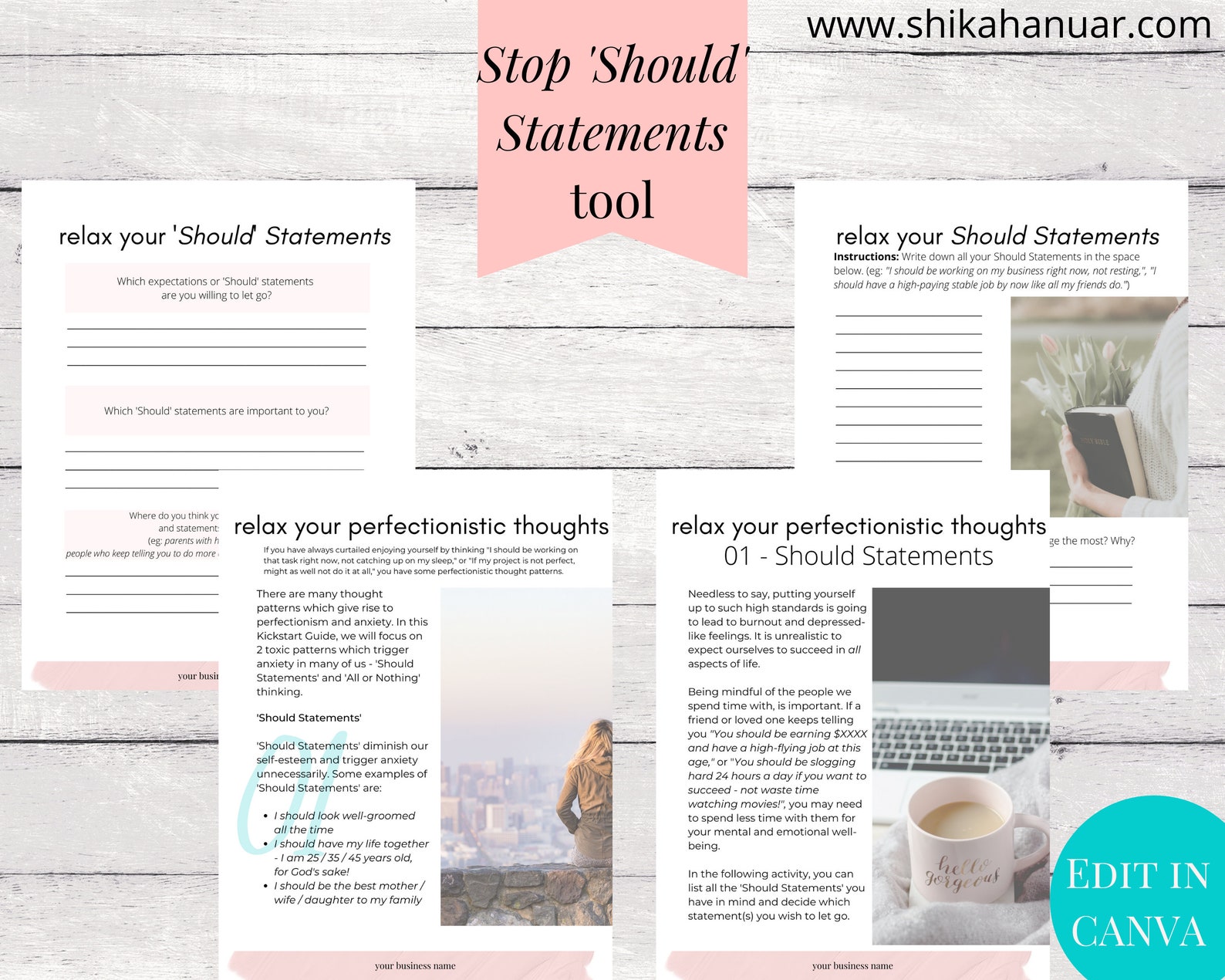 Life Coaching Tools | Editable Workbook | Lead Magnets Coach | Workbook ...