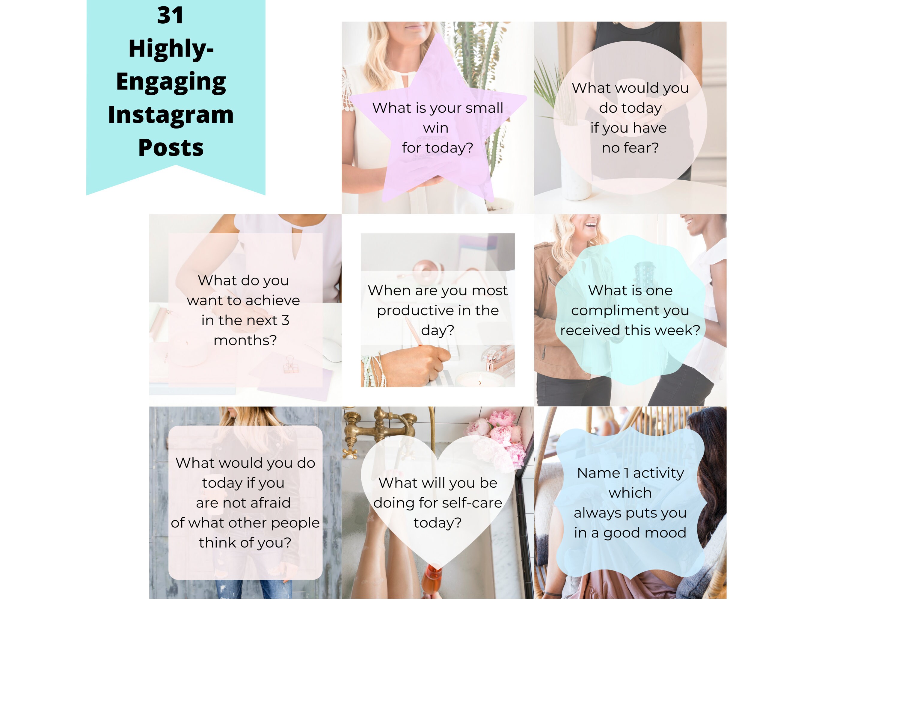 Coach Instagram Bundle | Life Coach Instagram | Done-for-you Instagram ...