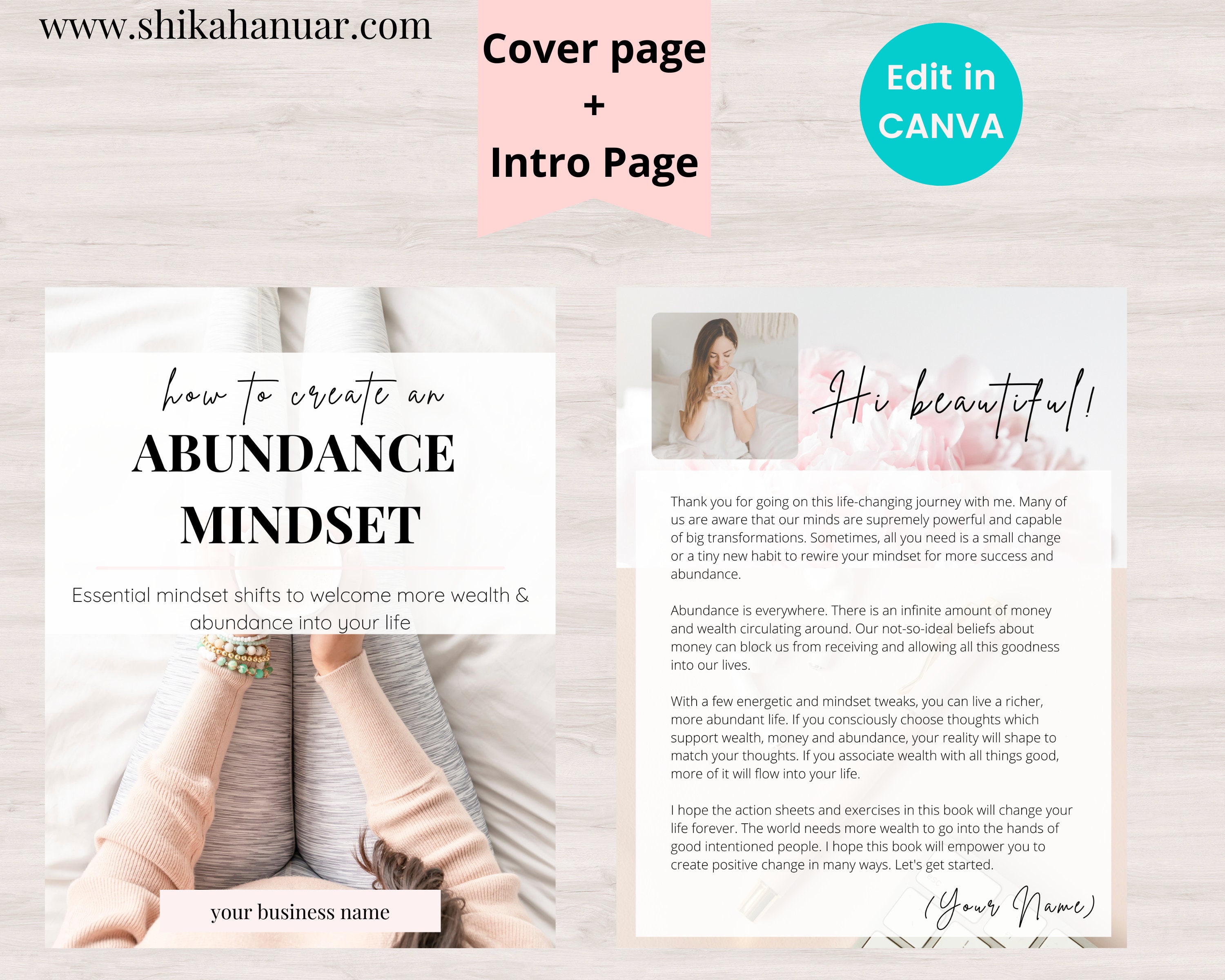 Abundance Mindset Coaching Tool | Life Coaching Tools | Coach Workbook ...