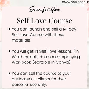 Life Coach Tools : Done for You Self Love Course | Coaching Program ...
