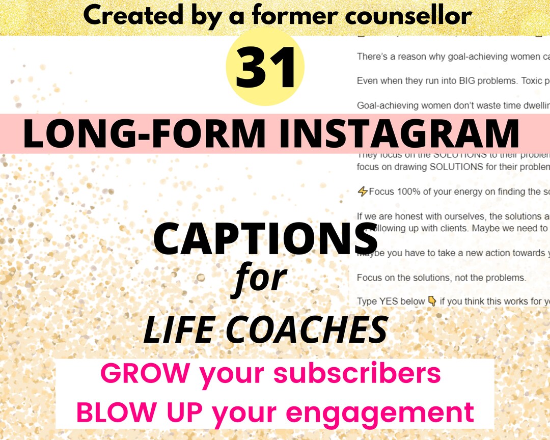 Life Coach Instagram Posts | Life Coach Social Media | Coaching ...