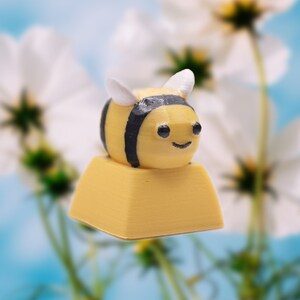 Cute Bee Keycap 3D Printed Artisan Cherry MX XDA Keyboard - Etsy