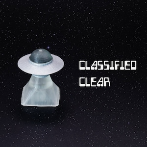 UFO Keycap - 3D Printed Resin Artisan Cherry MX XDA Keyboard Accessory ...