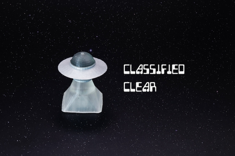 UFO Keycap 3D Printed Resin Artisan Cherry MX XDA Keyboard - Etsy