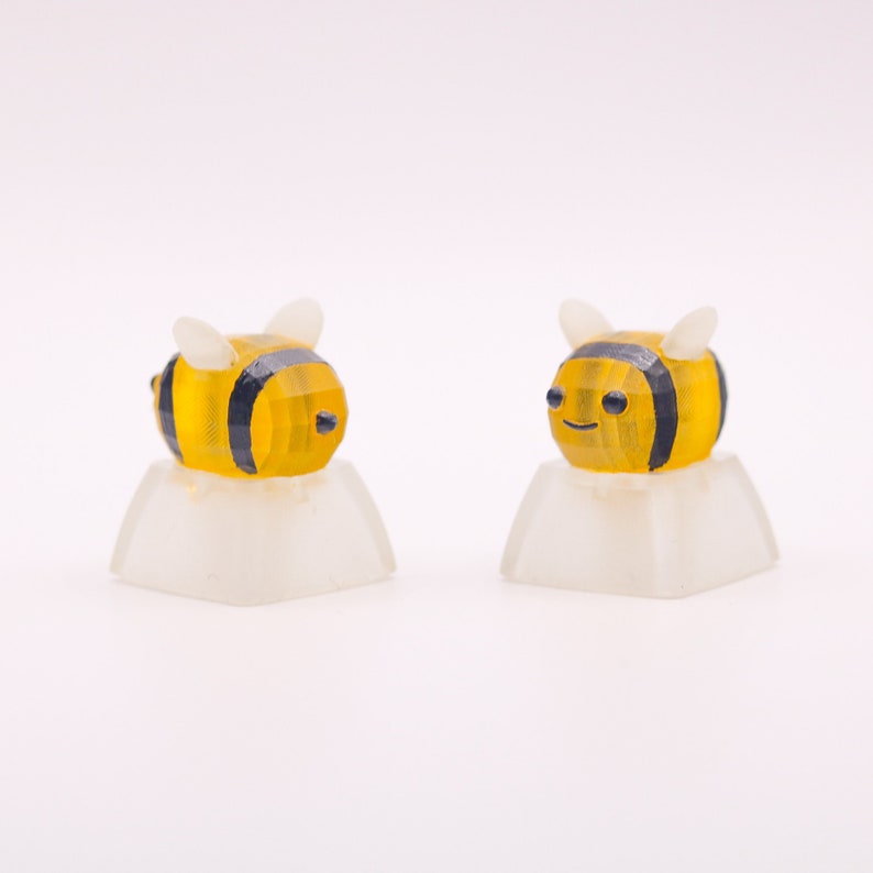 Cute Bee Keycap 3D Printed Artisan Cherry MX XDA Keyboard - Etsy