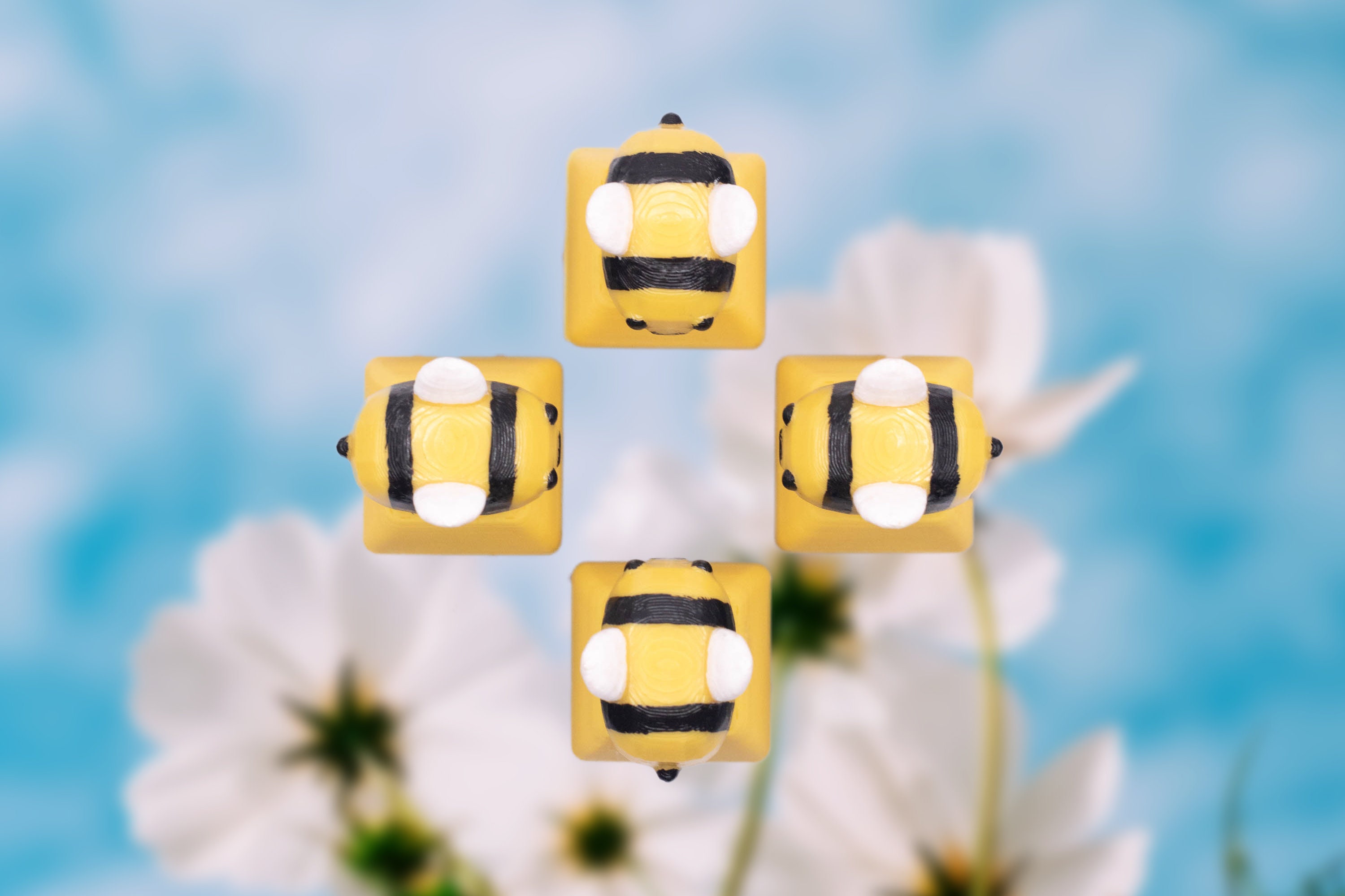 Cute Bee Keycap 3D Printed Artisan Cherry MX XDA Keyboard | Etsy UK