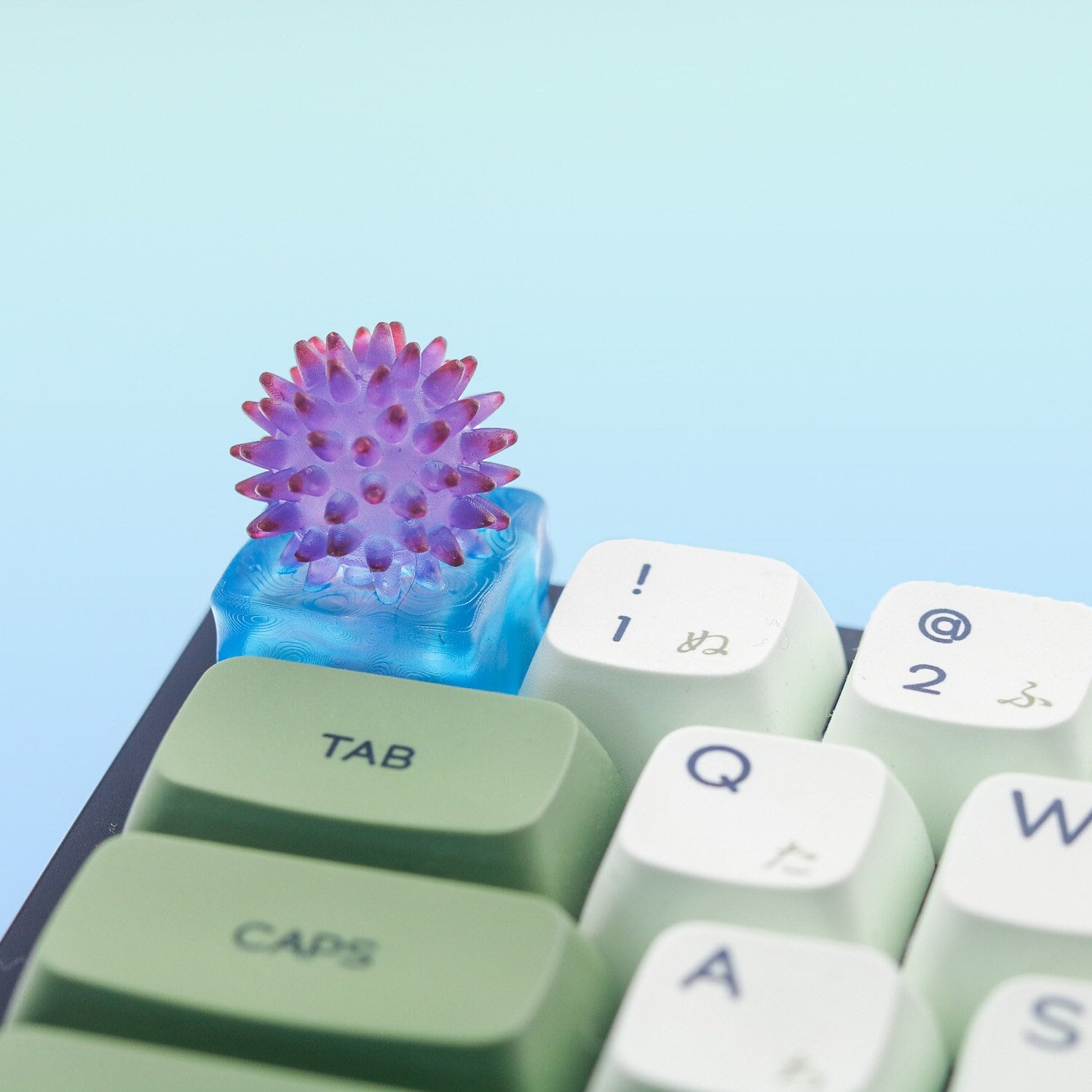 Key Urchin - Sea Urchin Keycap - 3D Printed Resin Artisan Cherry MX XDA ...