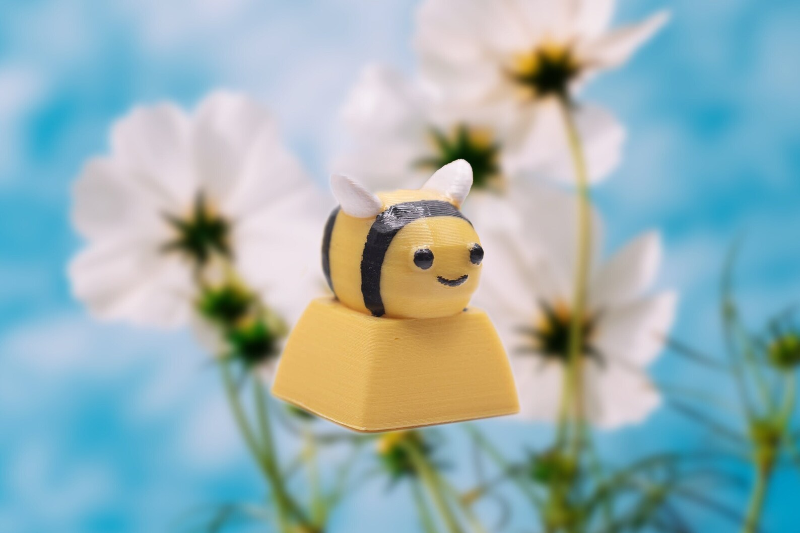 Cute Bee Keycap 3D Printed Artisan Cherry MX XDA Keyboard - Etsy