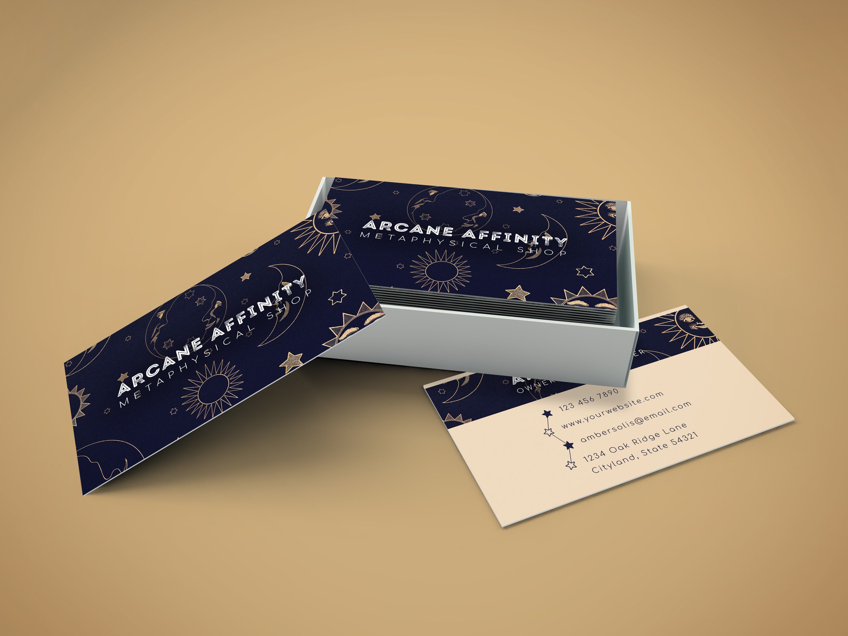 Astrology Business Card Template digital Download - Etsy UK