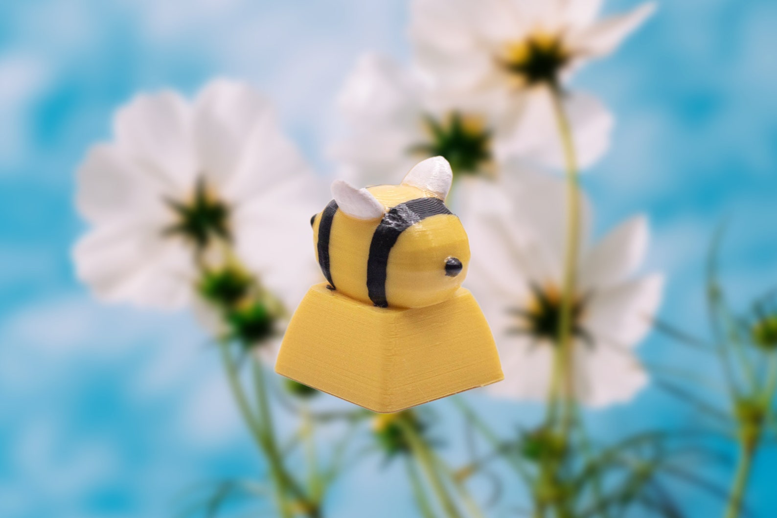 Cute Bee Keycap 3D Printed Artisan Cherry MX XDA Keyboard - Etsy