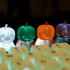 All Hail the Pumpkin Key - 3D Printed Resin Artisan Cherry MX XDA ...