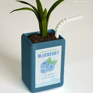The Original Juice Box Planter by Littlewolfartco - Etsy