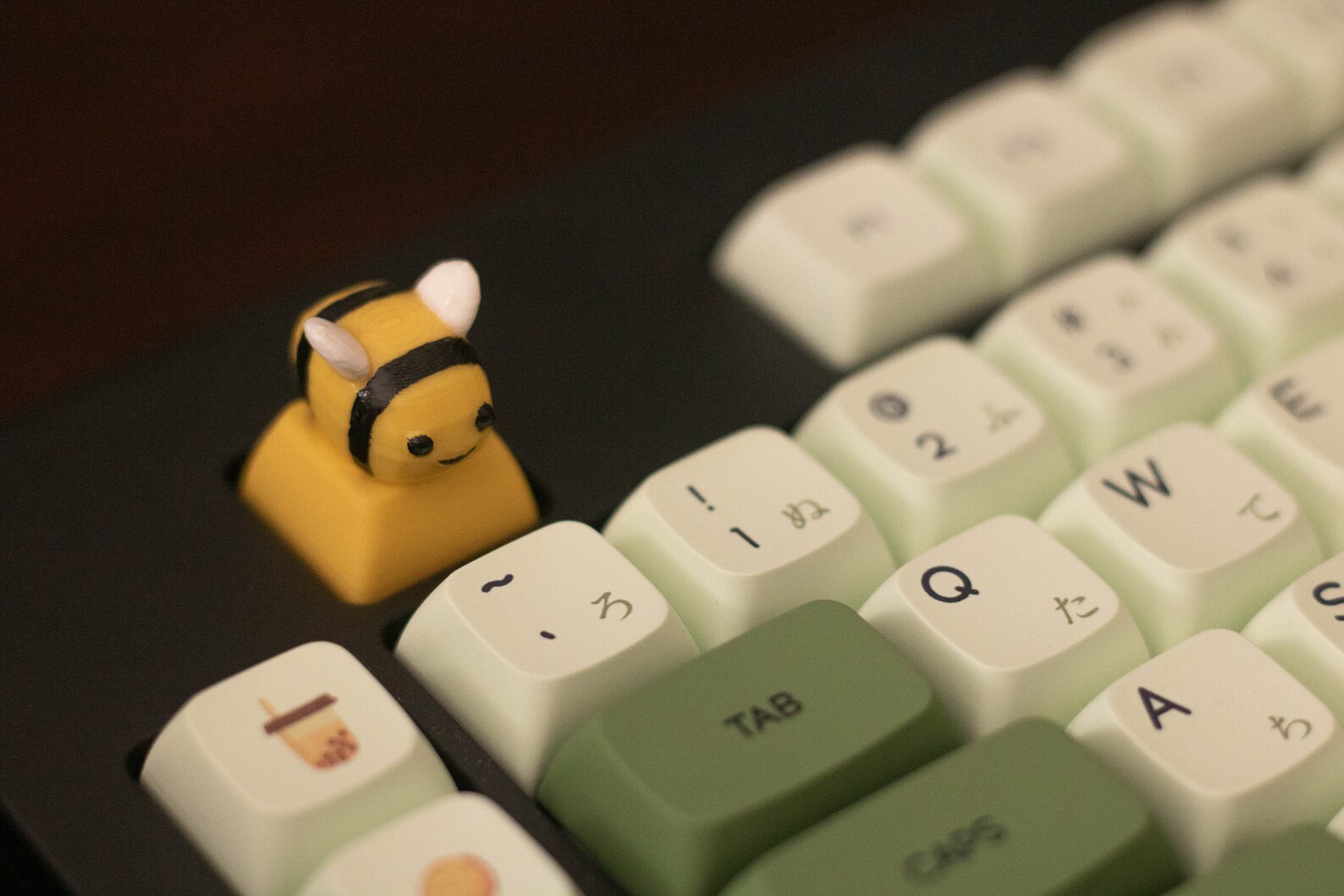 Cute Bee Keycap 3D Printed Artisan Cherry MX XDA Keyboard - Etsy