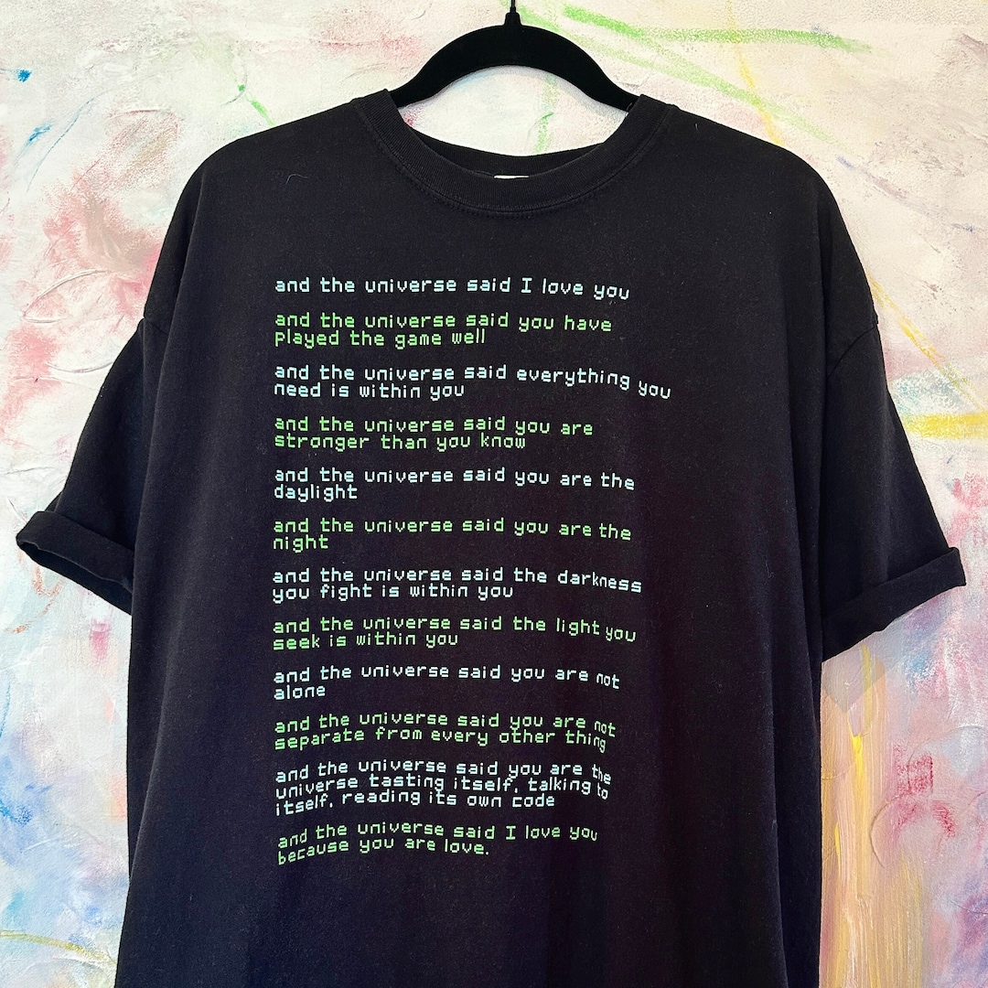 End Poem Unisex T-shirt - Etsy