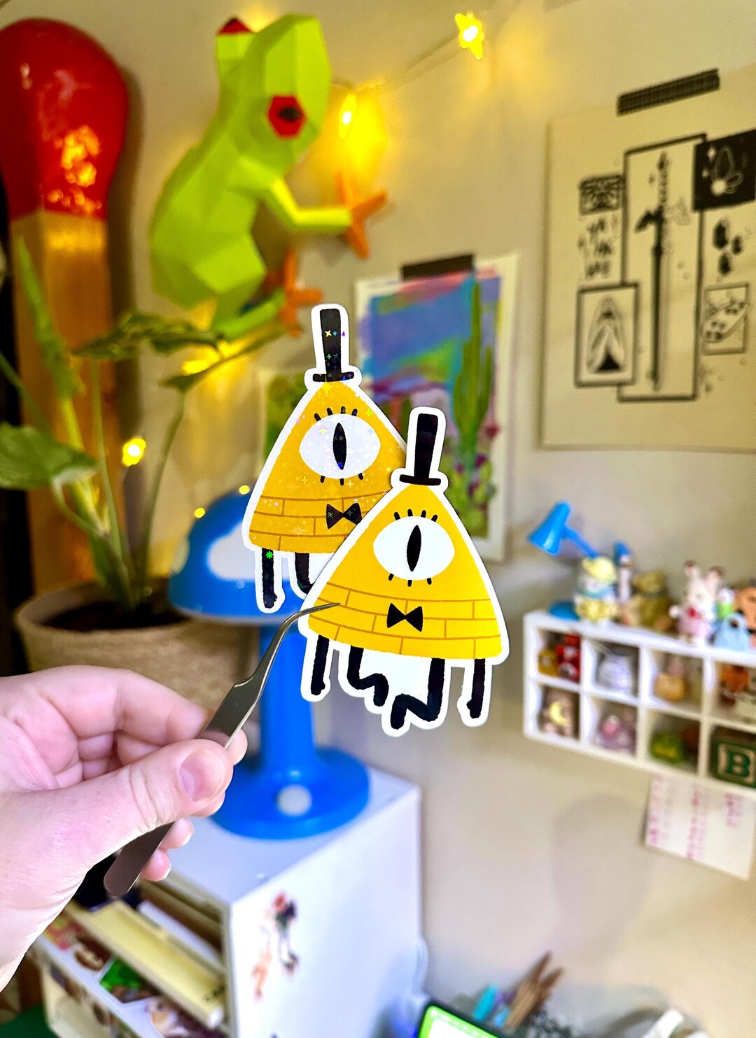Bill Cipher Sticker - Etsy