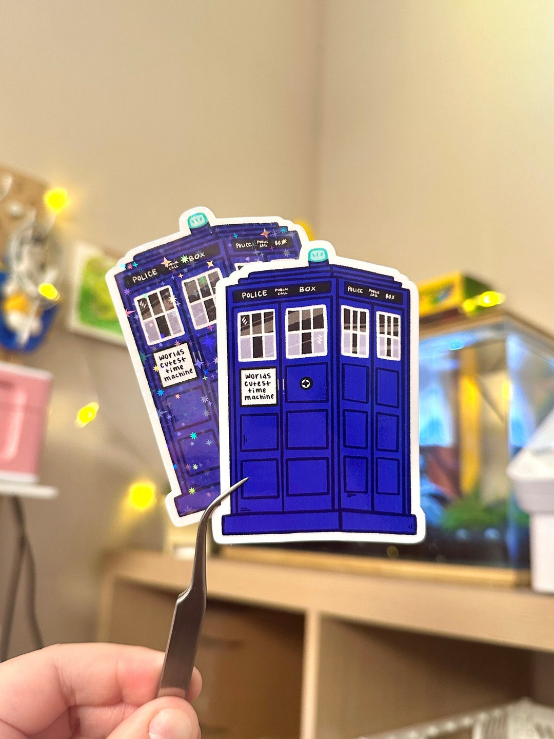 Time and Relative Dimension in Space Sticker - Etsy