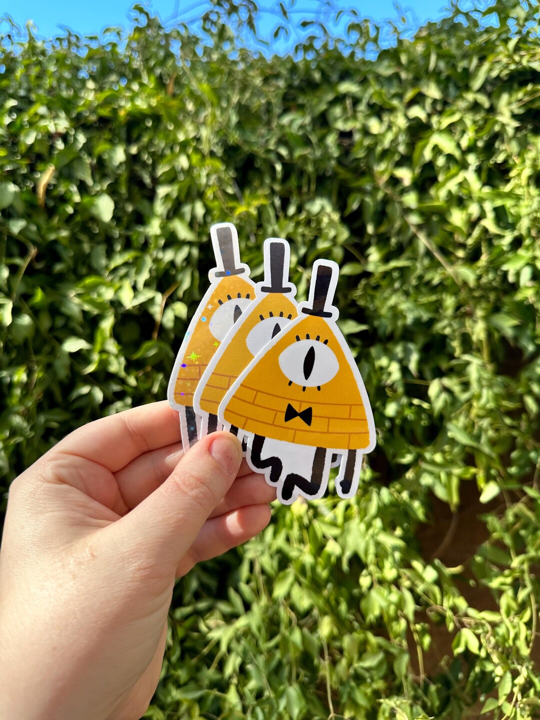 Bill Cipher Vinyl Sticker - Etsy