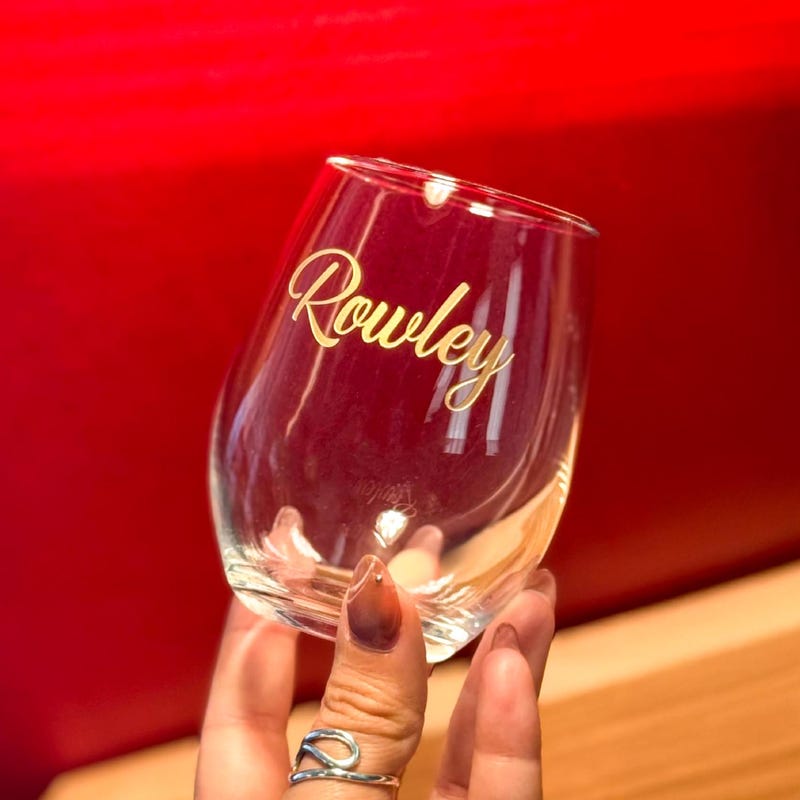 Unique Wine Glasses Etsy