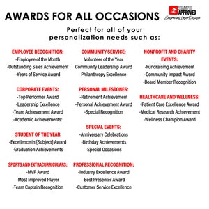 Custom Engraved Star Acrylic Award: Corporate Recognition Trophy - Etsy