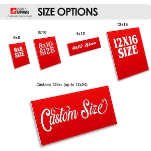 Custom Engraved Acrylic Sign: Business & Home Decor - Etsy